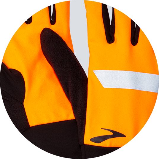 Unisex Fusion Midweight Glove 2.0 | Unisex Winter Gloves | Brooks Running