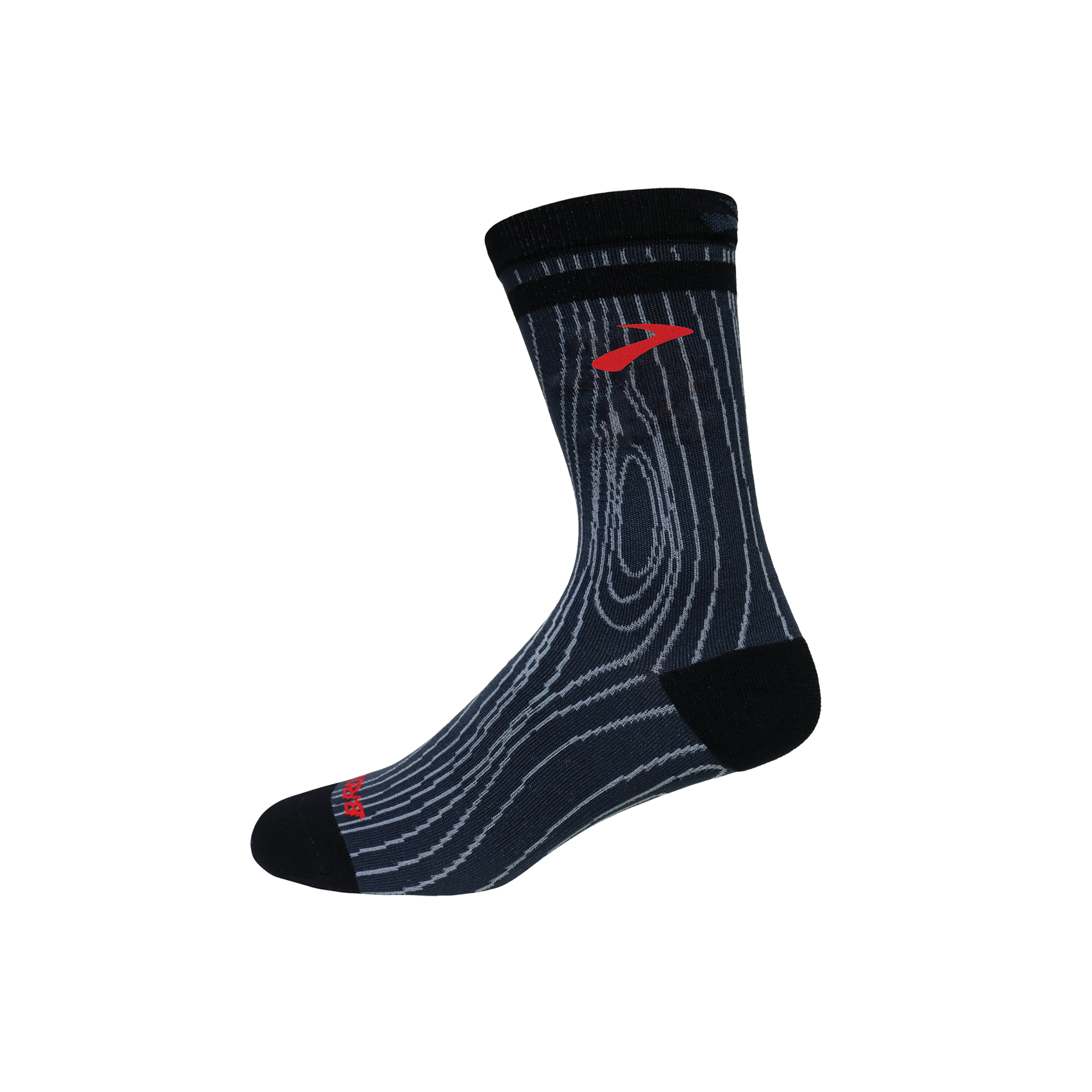 Tempo Knit-In Unisex Crew Socks | Brooks Running