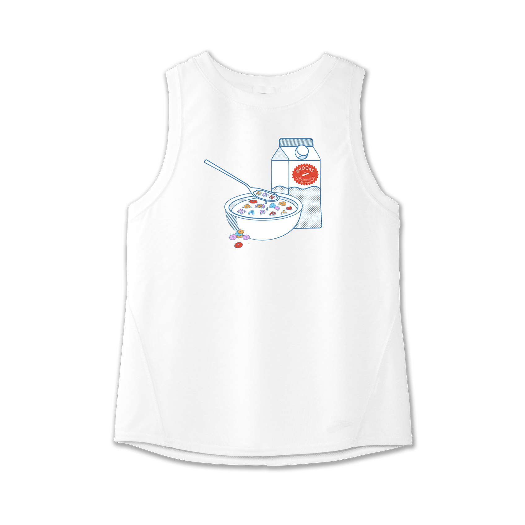 Women's Distance Graphic Running Tank Top | Brooks Running
